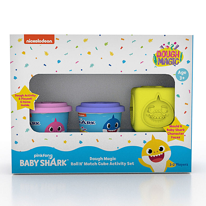 Buy/Send Baby Shark Roll N Match Cube Set Online- FNP