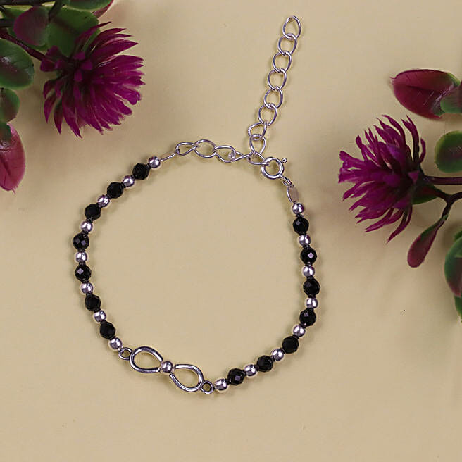 Buy/Send Bow Charm Nazariya Bracelet Online- FNP