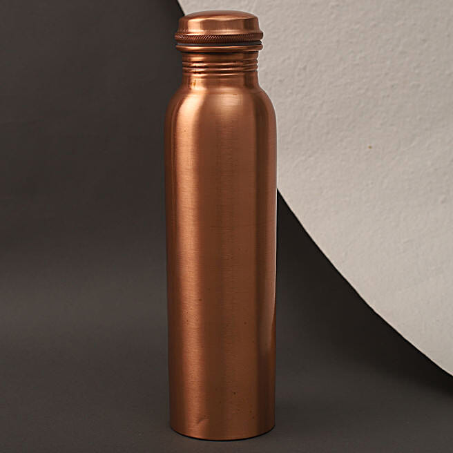 Buy/Send Sleek Copper Water Bottle Online- FNP