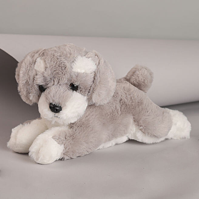 Buy/Send Charming Grey Soft Dog Toy Online- FNP