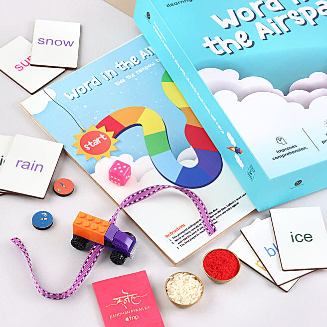 Buy/Send Lego Truck Rakhi & Words in the Air Space Game Gift Set Online ...