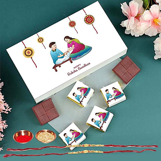 Buy/Send Special Rakhi Chocolates Gift Set Online- FNP