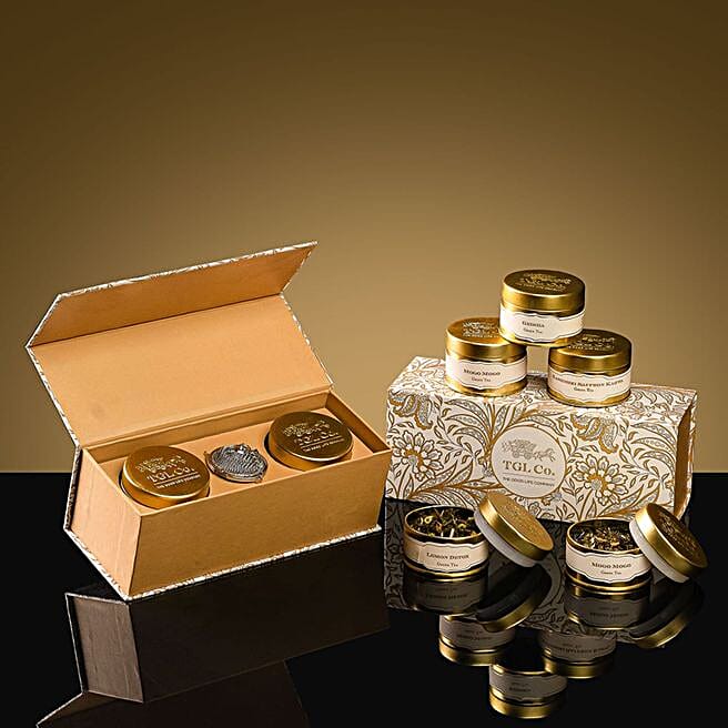 Buy/Send TGL Resplendent Pursuit Premium Tea Gift Box Online- FNP