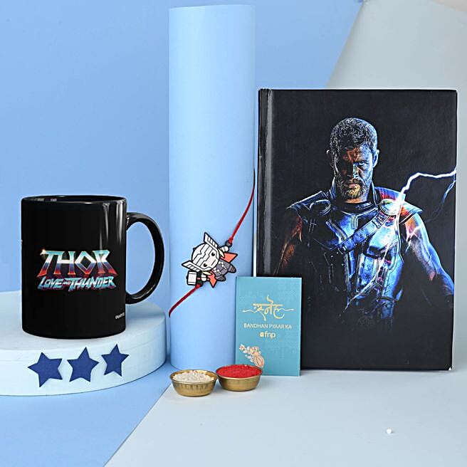 Buy/Send Thor Wonder Rakhi Gift Set Online- FNP