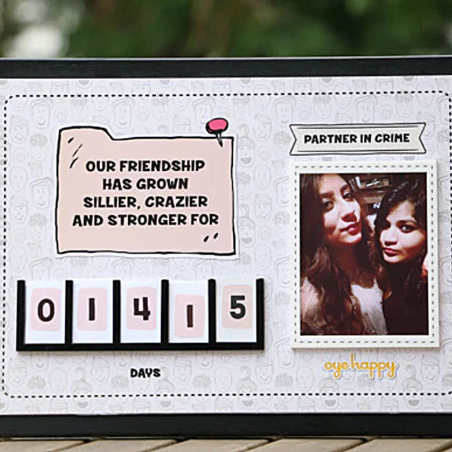 Buy/Send Personalised Friendship Tracker Frames Online- FNP