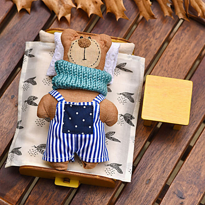 Buy/Send Pappa Bear Handmade Toy Set Online- FNP