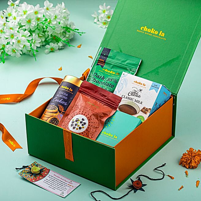 Buy/Send Chokola Rakhi Celebration Gift Hamper Online- FNP