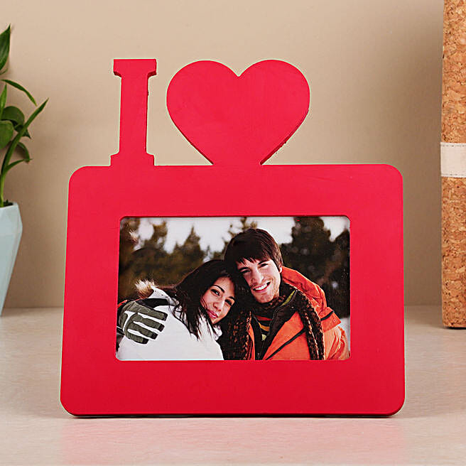 Buy/Send I Love Cute Photo Frame Online- FNP