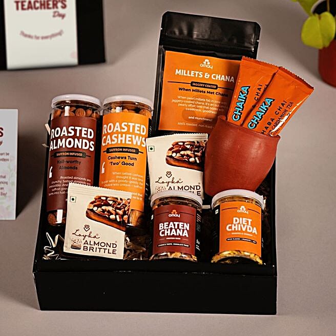 Buy/Send Omay Foods Wholesome Wisdom Teacher's Day Hamper Online- FNP