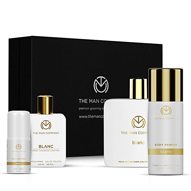 Buy/Send The Man Company Premium Fragrance Men Gift Set Online- FNP