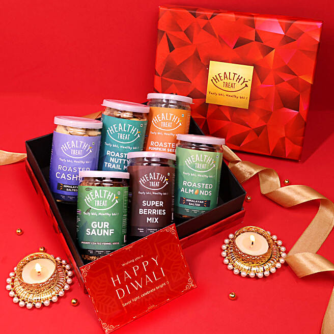 Buy/Send Healthy Treat Royal Diwali Gift Hamper Online- FNP
