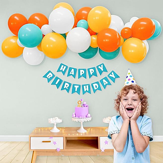 Buy/Send Happy Birthday Balloon Extravaganza Do It Yourself Kit Online- FNP
