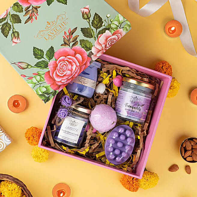 Buy/Send Lavender Calming Vibes Gift Box Online- FNP