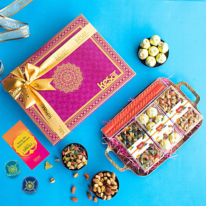 Buy/Send Kesar Diwali Fusion Box Online- FNP