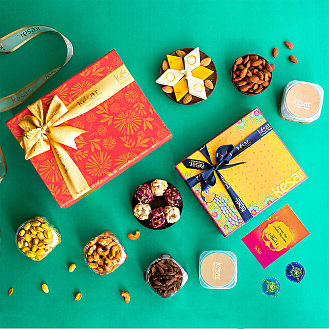 Buy/Send Kesar Diwali Harmony Box Online- FNP