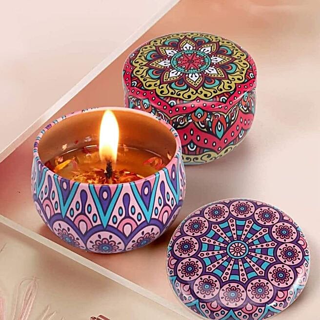 Buy/Send Aromatic Bliss Candle Set Online- FNP