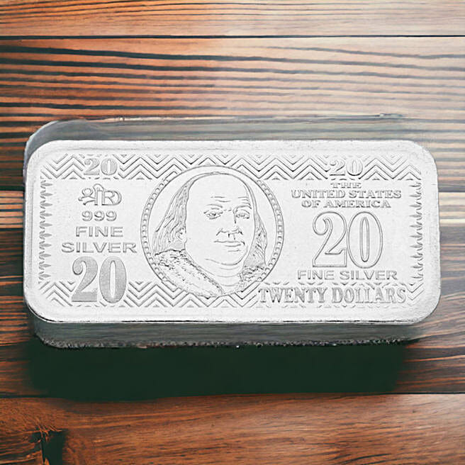 Buy/Send 20 Dollar Silver Coin Online- FNP