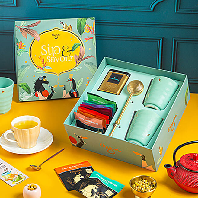 Buy/Send Chayam Tea Aficionado Gift Box Online- FNP