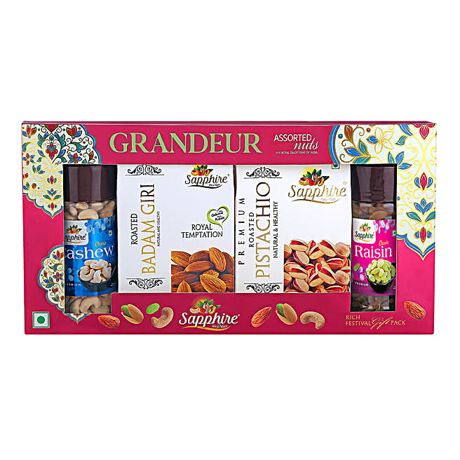 Buy/Send Sapphire Grandeur Dry Fruits Gift Box Online- FNP