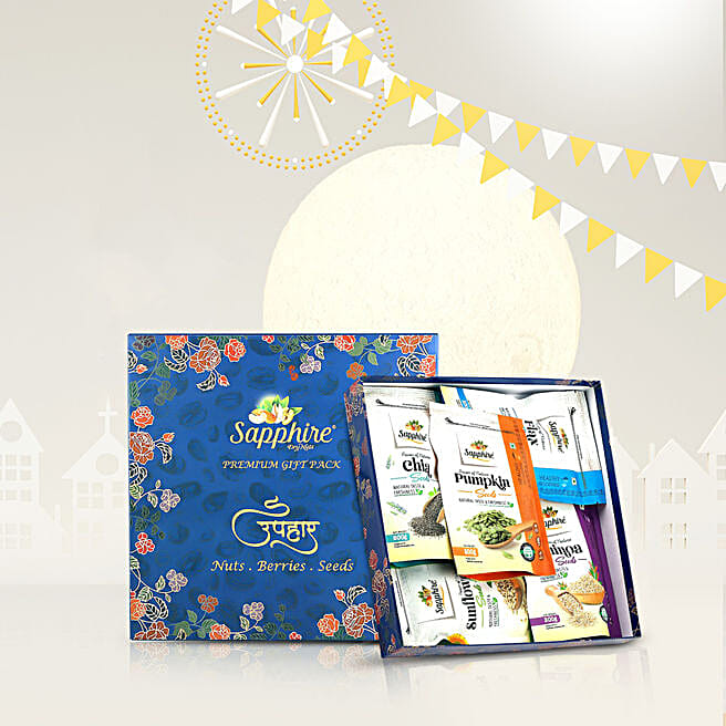 Buy/Send Sapphire Super Seeds Gift Box Online- FNP