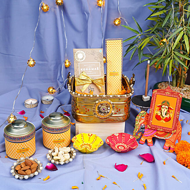 Buy/Send Rajsi Traditional Diwali Hamper Online- FNP