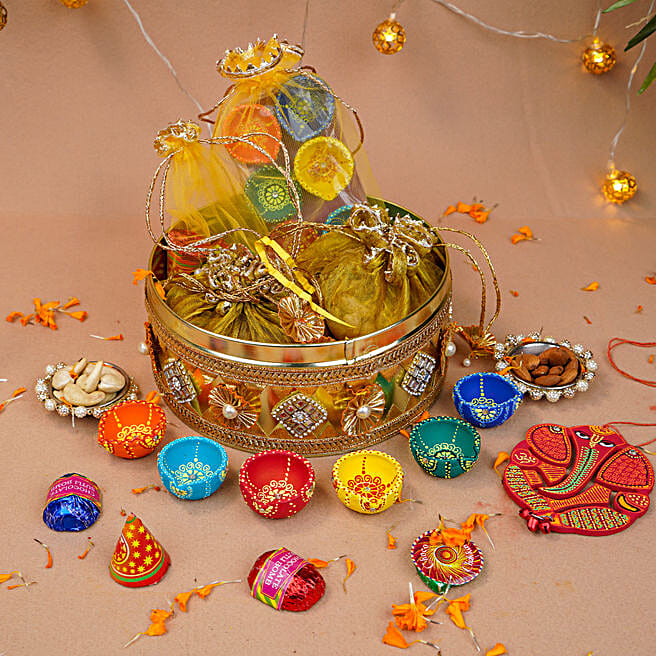 Buy/Send Timeless Treasure Diwali Box Online- FNP
