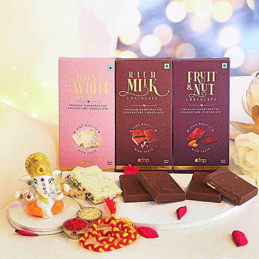 Buy Send Festive Fine Chocolates Blessings Combo Online FNP