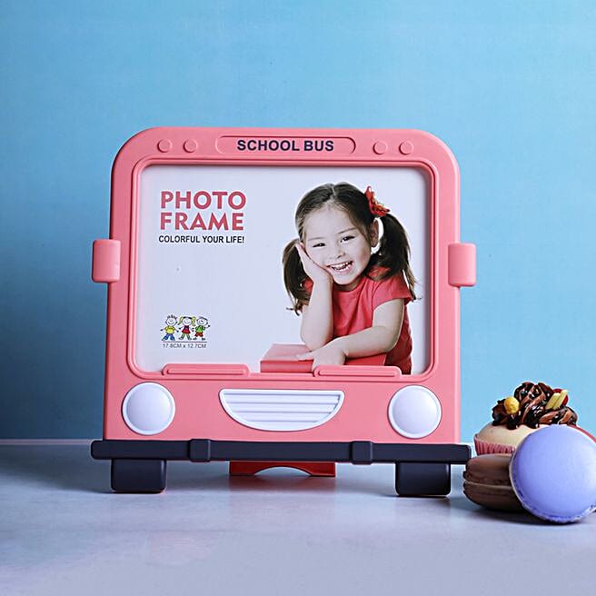 Buy/Send School Bus Sweet Memories Frame Online- FNP