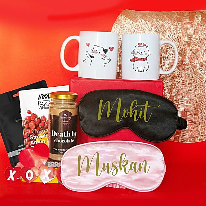 Buy/Send Personalised Trinkets For Couple Gift Box Online- FNP