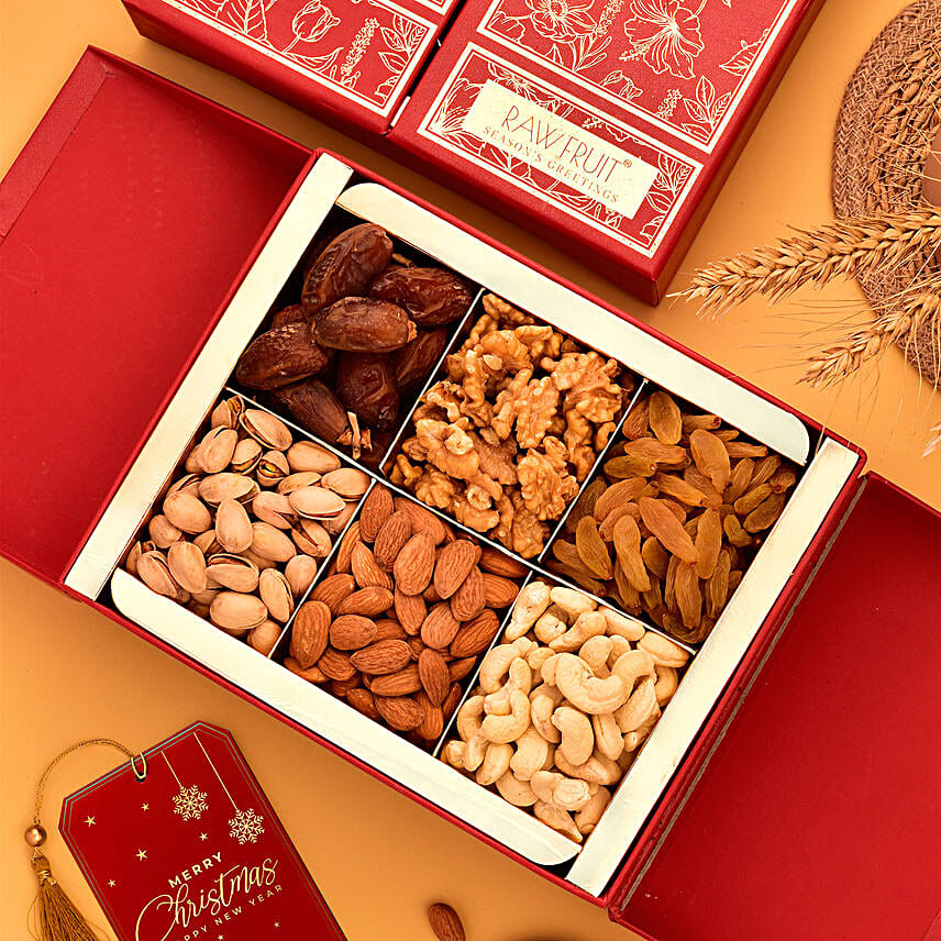 Buy/Send Festive Nut Medley Hamper Online- FNP Buy/Send Festive Nut Medley Hamper Online- FNP