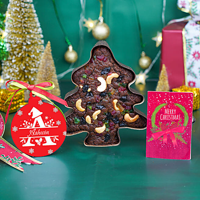 Buy/Send Personalised Sweet Wishes Christmas Combo Online- FNP