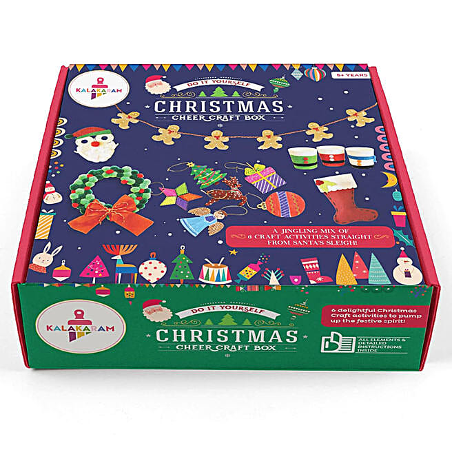 Buy/Send Kalakaram Christmas Cheer Craft Activity Box Online- FNP