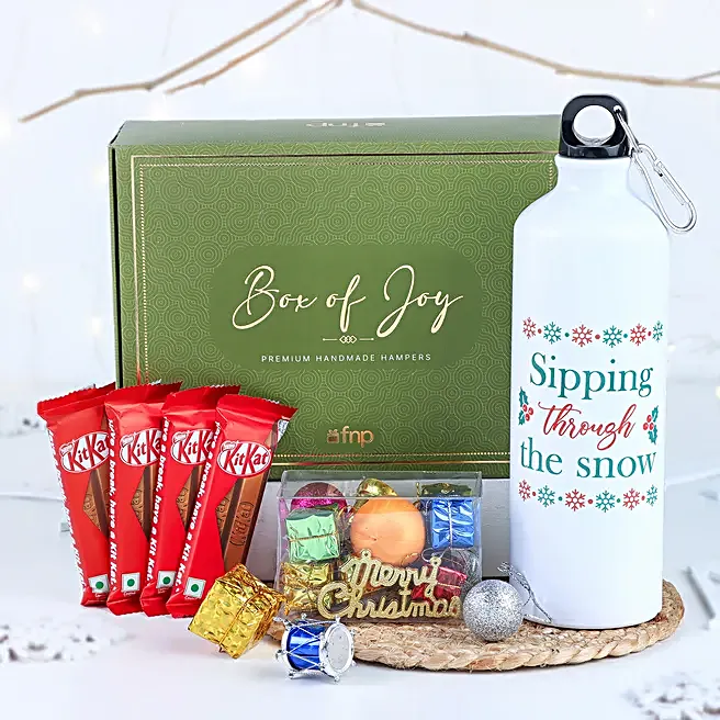 Buy/Send Box of Joyful Christmas Goodies Online- FNP