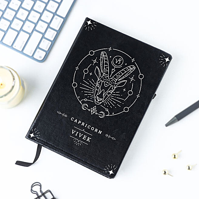 Buy/Send Personalised Notebook Capricon Edition Online- FNP