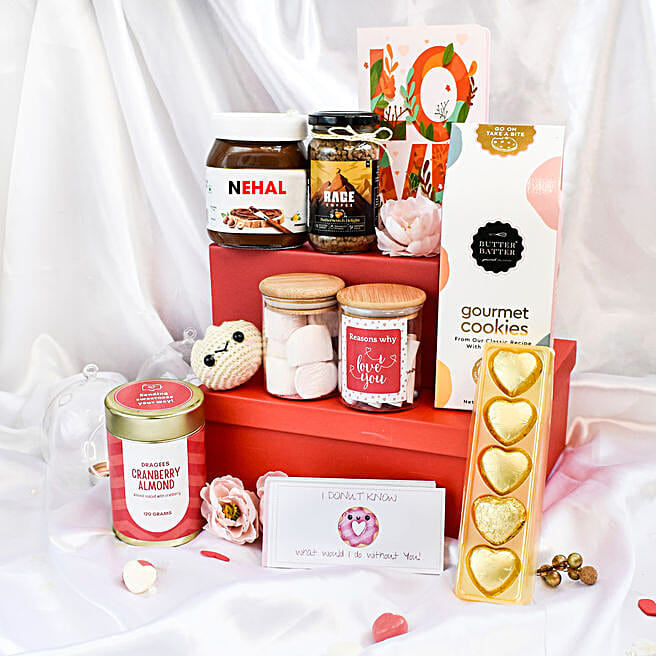 Buy/Send Personalised Luscious Goodies Hamper Online- FNP