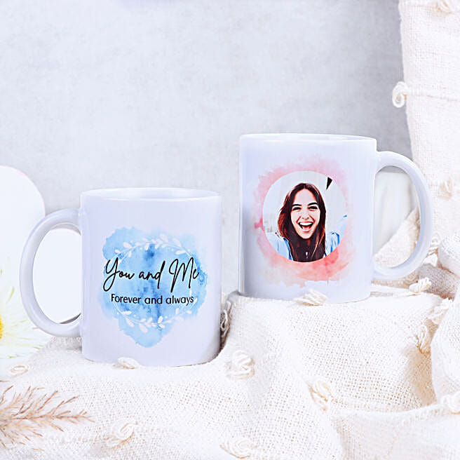 Buy/Send You and me personalised mug duo Online- FNP