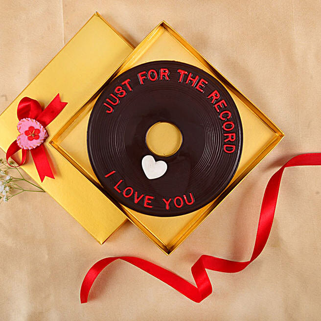 Buy/Send Just for the Record Chocolate Box Online- FNP