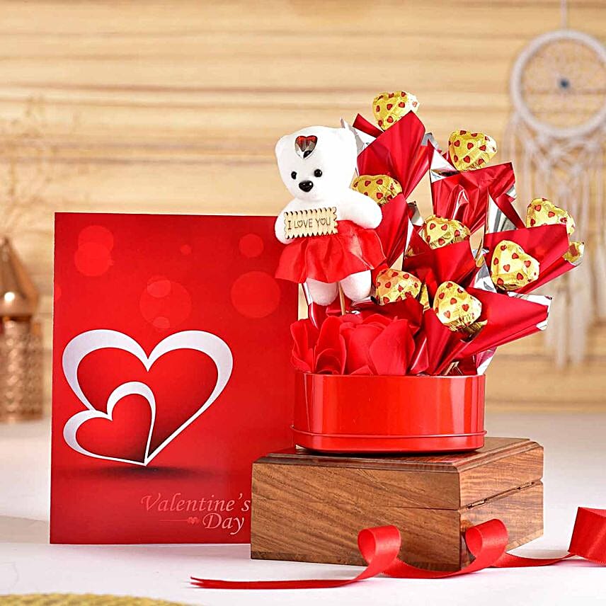 Buy/Send Valentine's Day Chocolate Surprise Online- FNP
