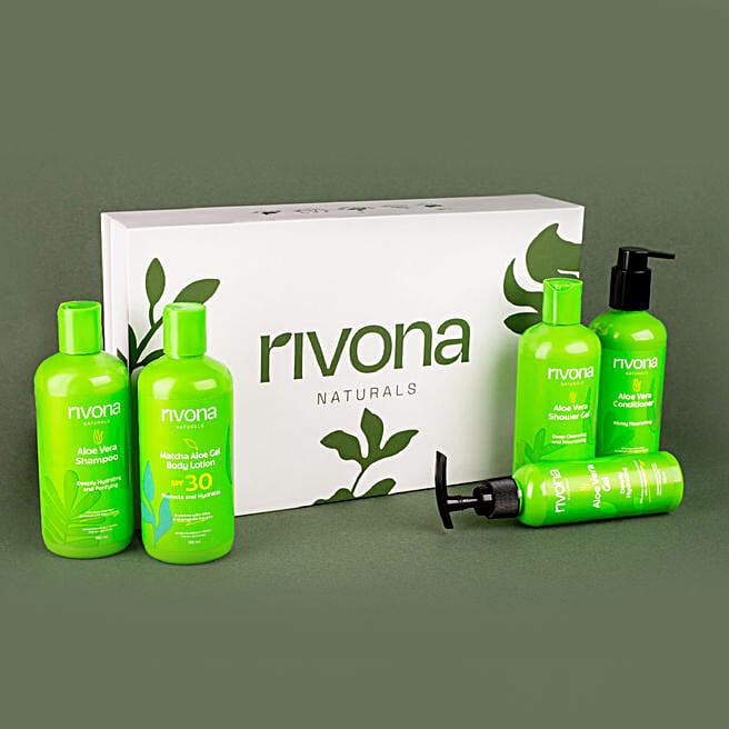 Buy/Send Rivona Naturals Aloe Alchemy Glow Gift Set Online- FNP