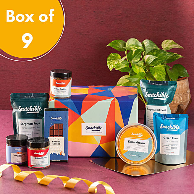 Buy/Send Snackible Delicious Treats Box Online- FNP