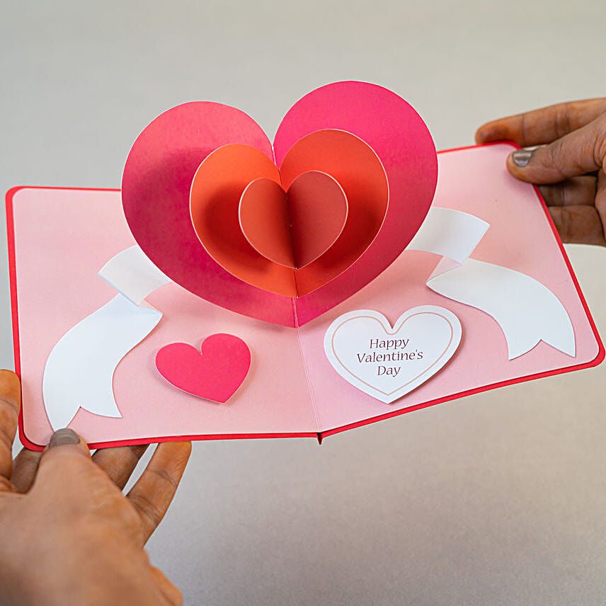 Buy/Send Valentine's Day Pop-Up Card Online- FNP