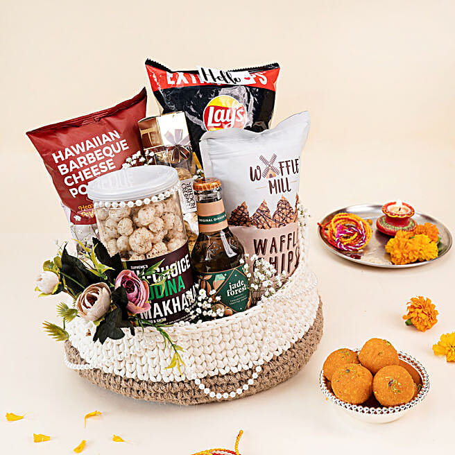 Buy/Send Gourmet Goodness Wedding Gift Box Online- FNP