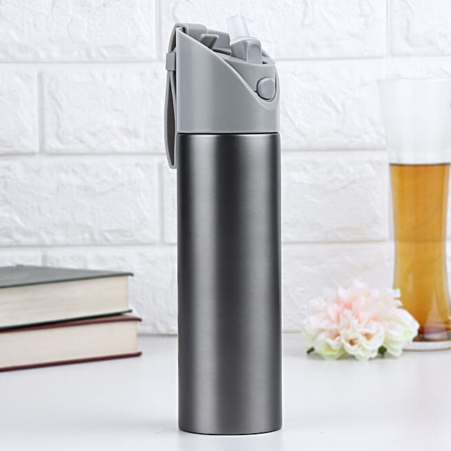 Buy/Send Stainless Steel Vacuum Sipper Bottle Online- FNP