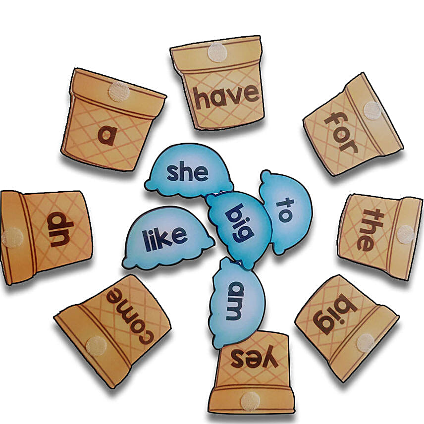 Buy/Send Ice Cream Sight Words Match Online- FNP