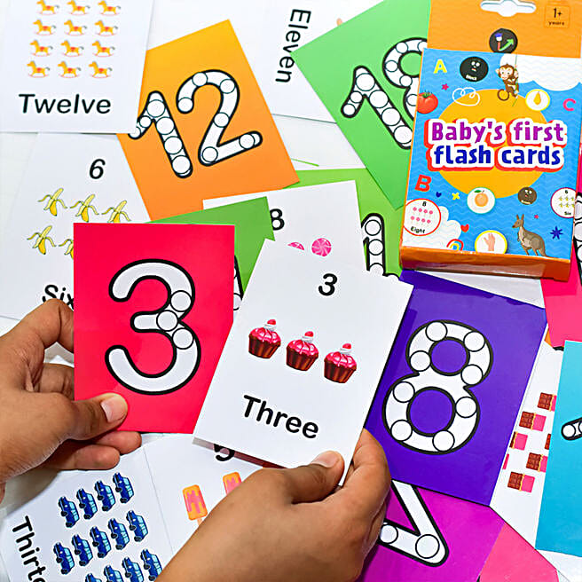 Buy/Send Baby's First Numbers Flash Cards Game Online- FNP