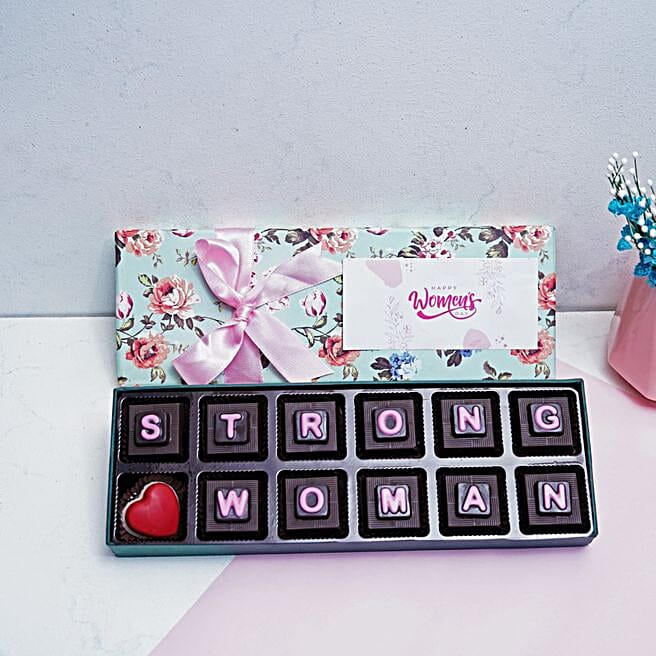 Buy/Send Strong Woman Chocolate Box Online- FNP
