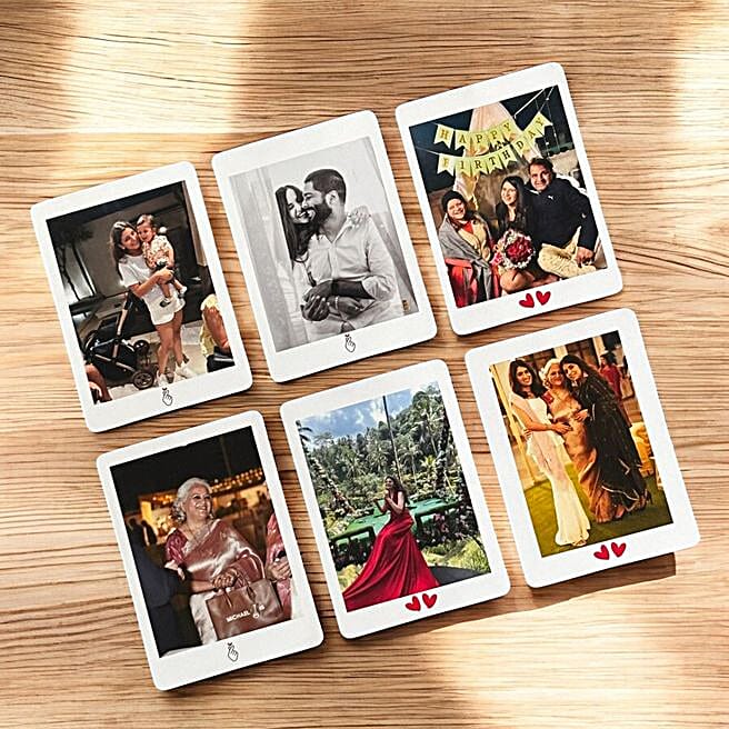 Buy/Send Personalised Classic Magnetic Polaroid Gift Set Online- FNP