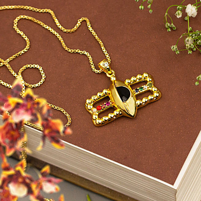 Buy/Send Mahadev Trinetra Pendant Online- FNP