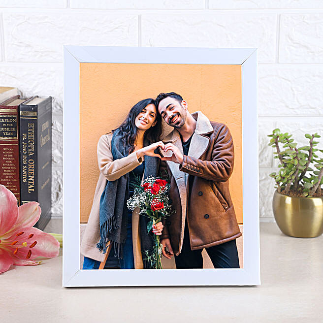 Buy/Send Classic Photo Frame- White Online- FNP