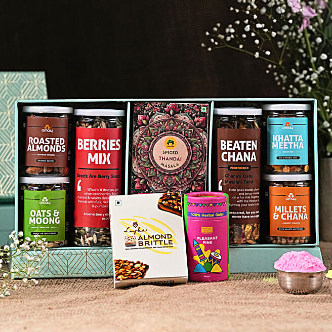 Buy/Send Assorted Goodies Holi Special Hamper Online- FNP